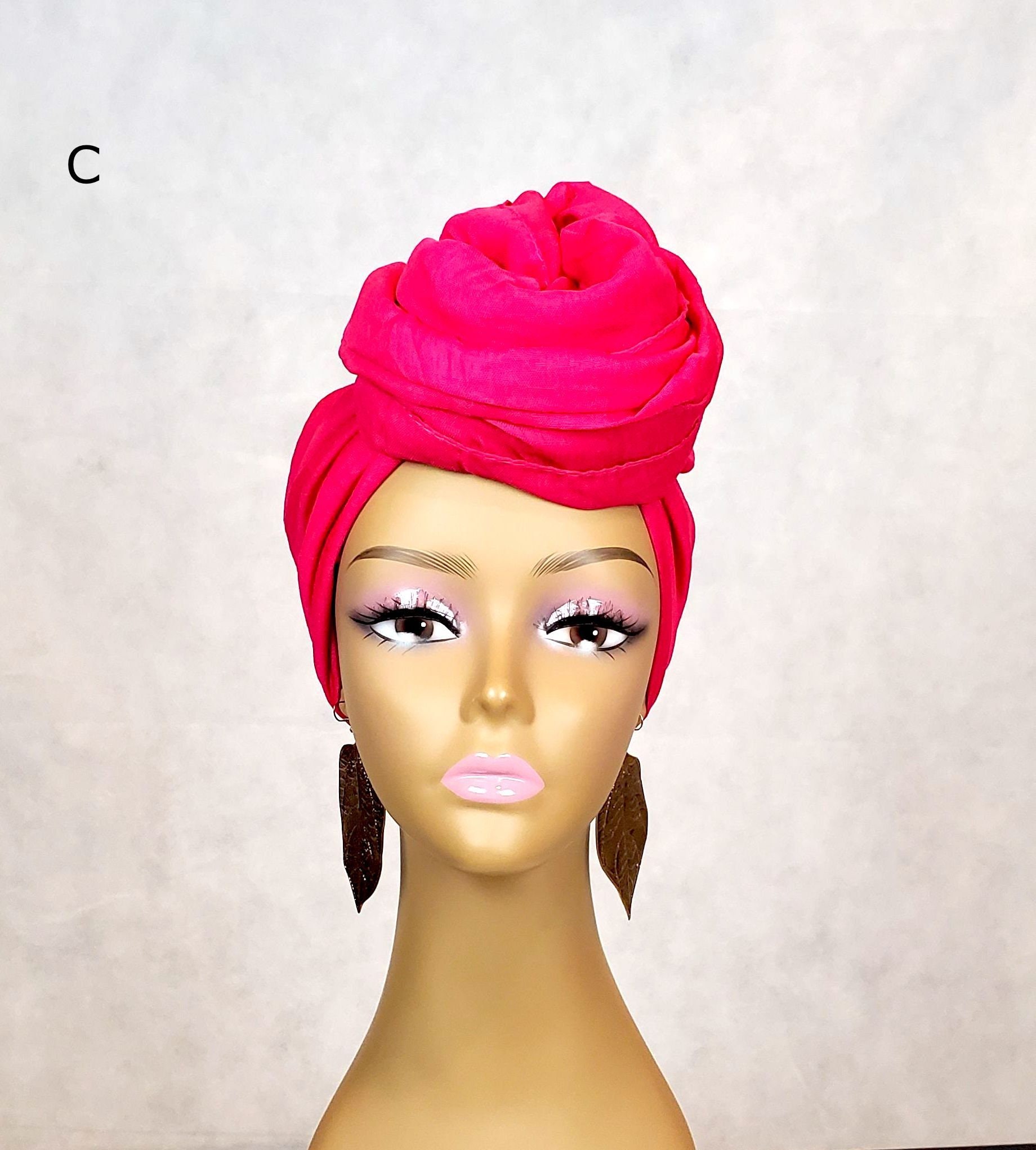 Solid Color Head Wraps for Women Gift Ideas Breathable - Etsy