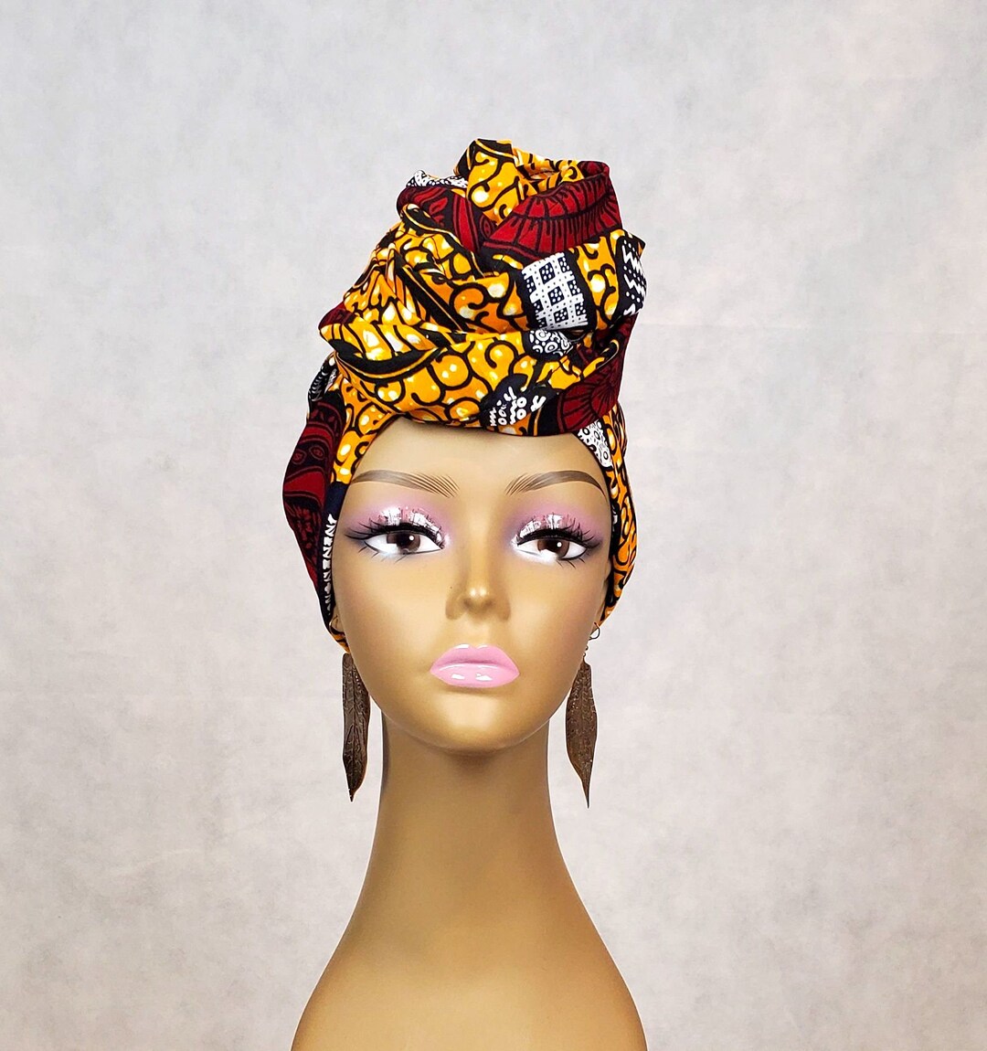 African Full Head Wrap - Etsy