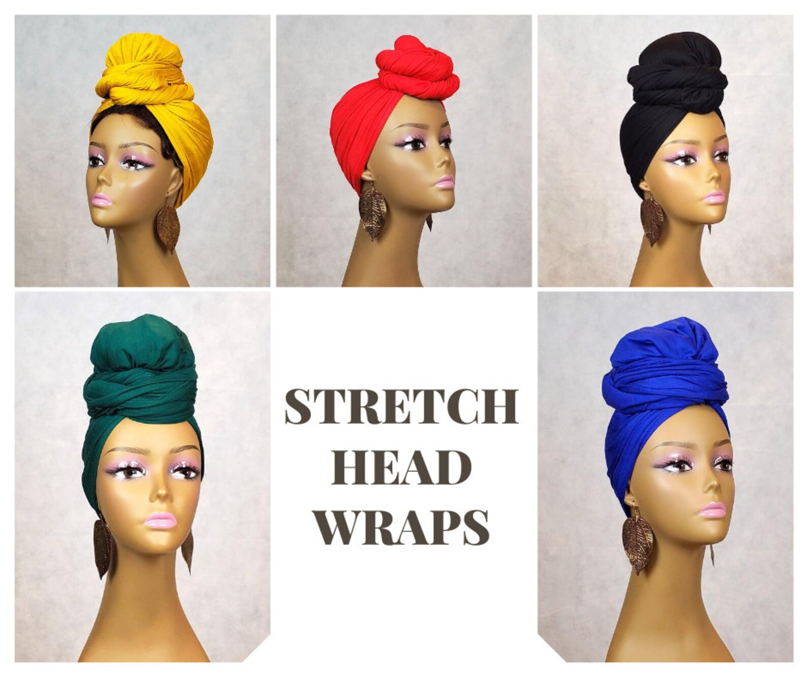 Pink Headwrap for Women Pink Head Scarf Stretchy Head | Etsy