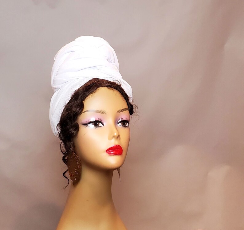 Orange Head Wrap for Women Large Stretchy Headwrap Head - Etsy