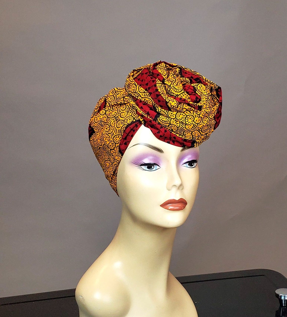 African Print Head Wrap Ankara Scarf Ankara Head Tie | Etsy