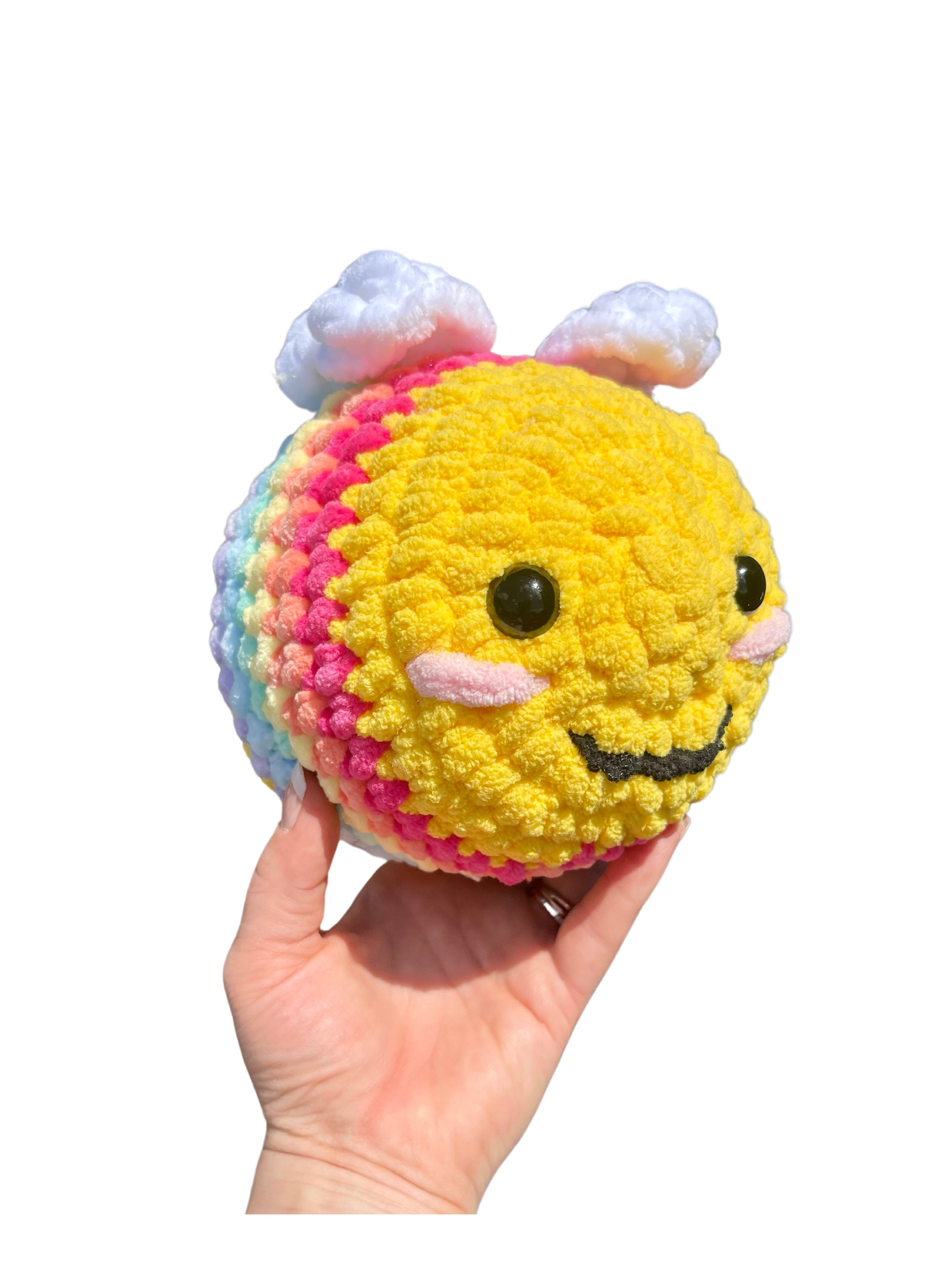 Pattern Only- Crochet Rainbow Bumblebee - Etsy