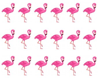 Flamingo border | Etsy
