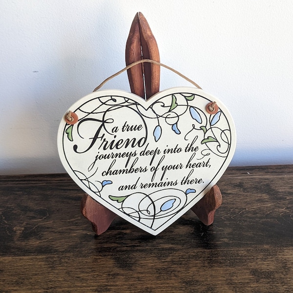 Friendship Plaque - Etsy