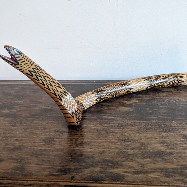 Carved Snake - Etsy