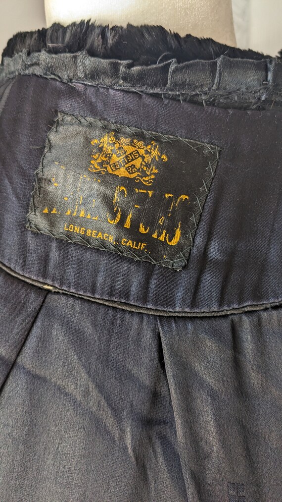 Vintage black rabbit fur coat - Gem