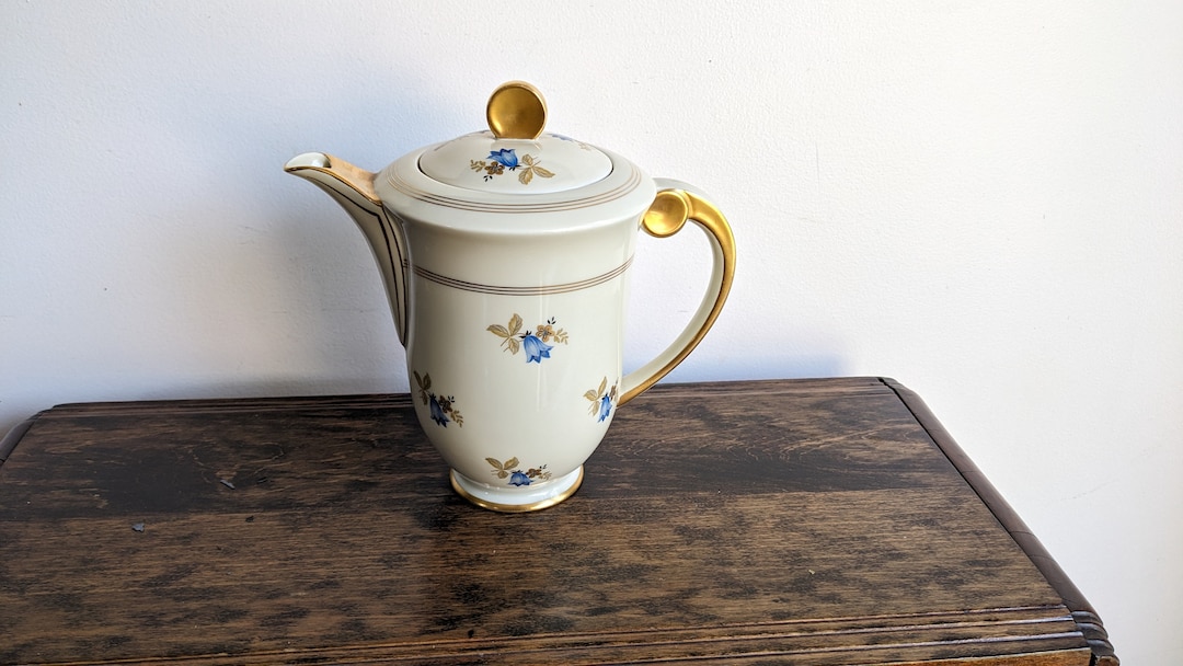 Raynaud Limoges France Porcelain Coffee Pot - Etsy