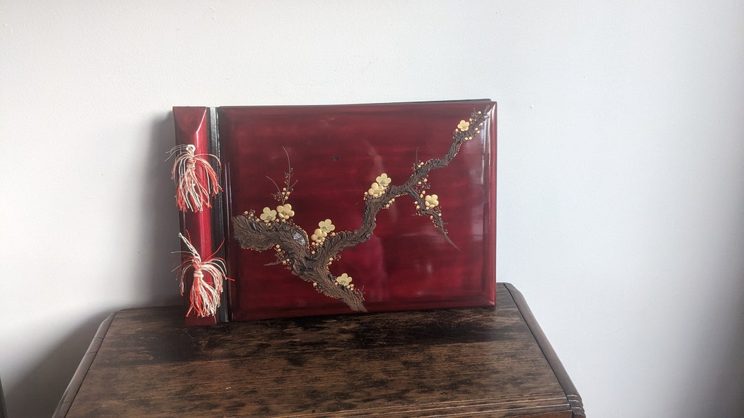 Japanese Album Scrapbook Lacquered Wood - Etsy