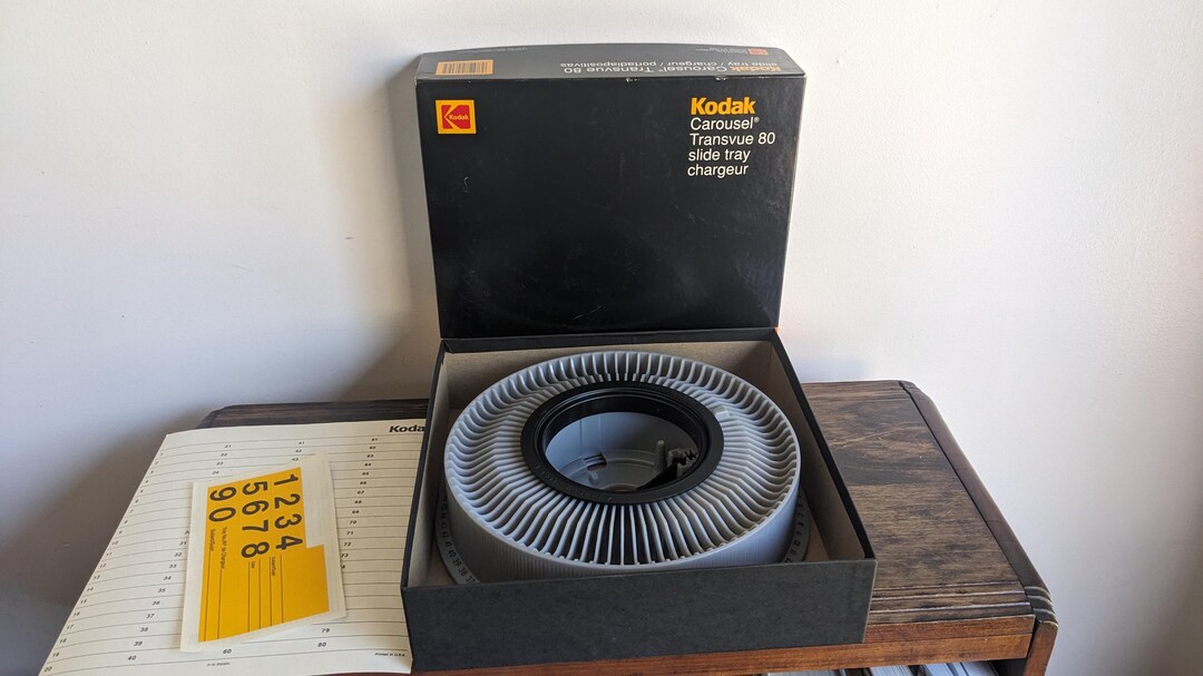 Kodak Carousel Transvue 80 Slide Tray for Film Slides - Etsy