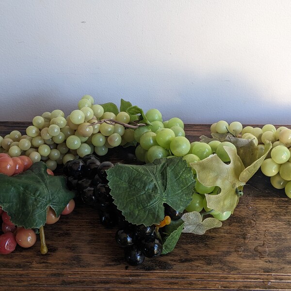 Plastic Grapes - Etsy