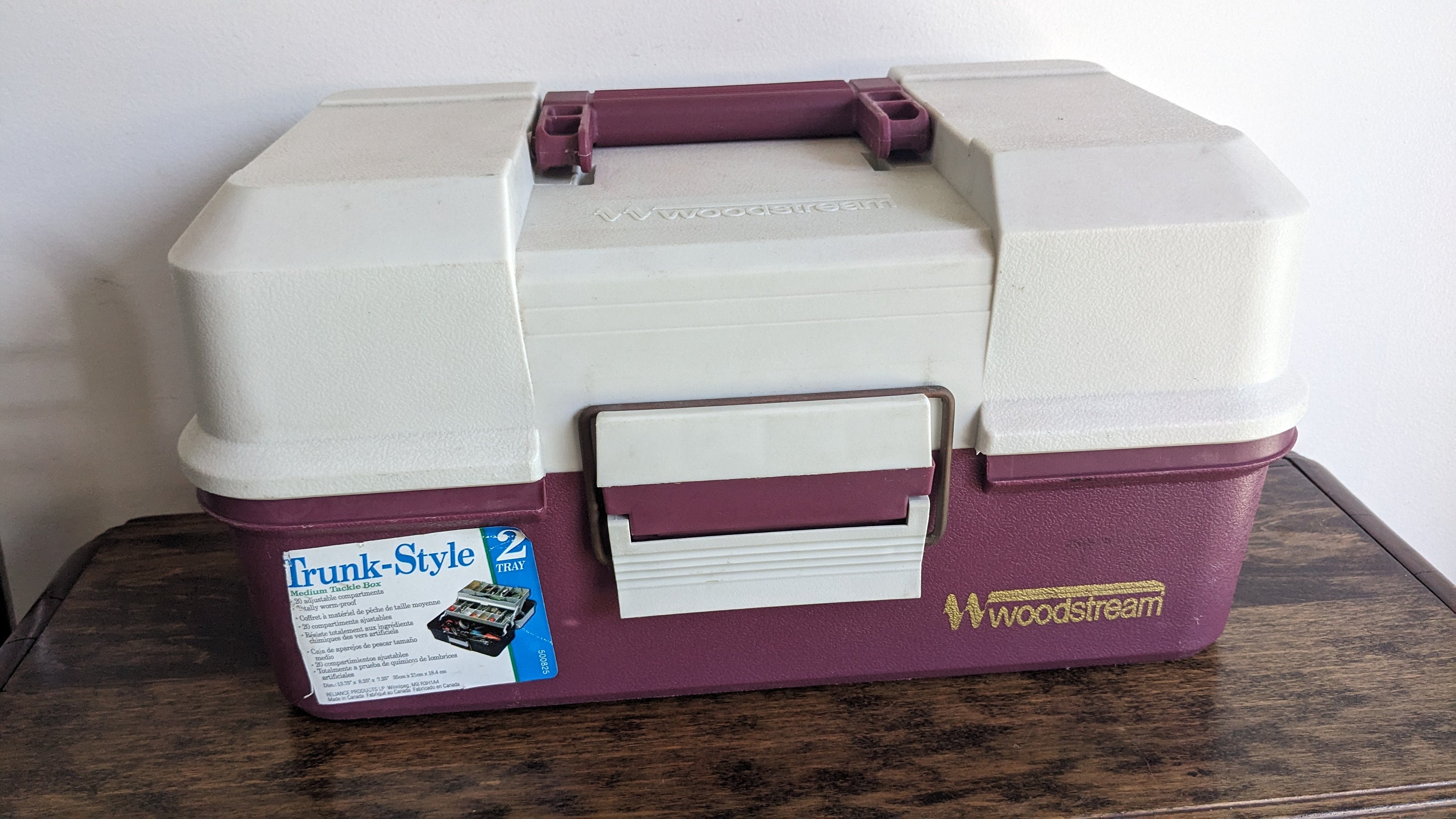 Woodstream Fishing Tackle Box Etsy UK