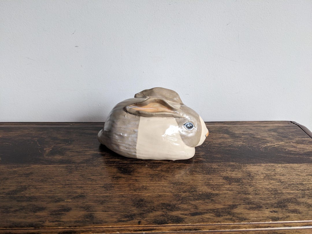 Handmade Ceramic Bunny Rabbit - Etsy