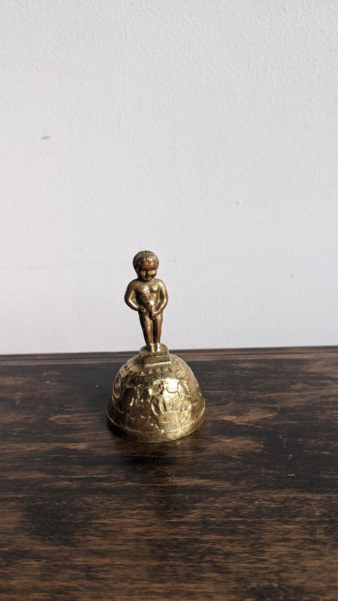Antique Brass French Bell - Etsy