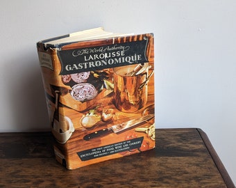Vintage Larousse Gastronomique Cookbook/the Encyclopedia of Food Wine ...