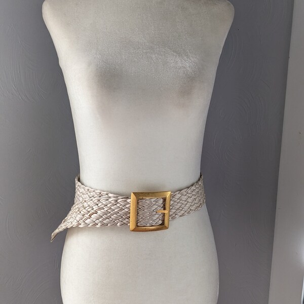 Wide White Belts Women - Etsy