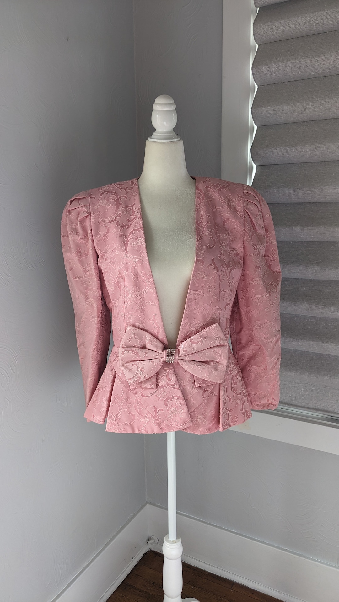 Vintage Formal Pink Women's Jacket - Etsy