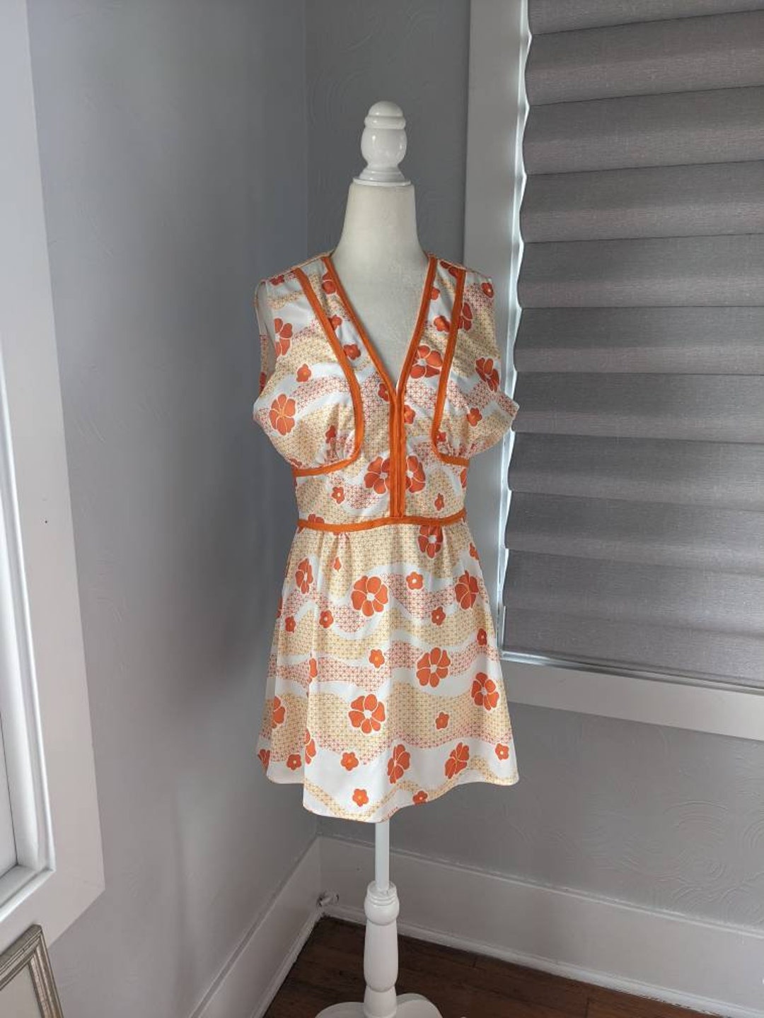 1970's Minidress - Etsy