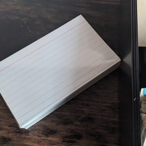 Steel Metal 3 X 5 Index Card File Box - Etsy