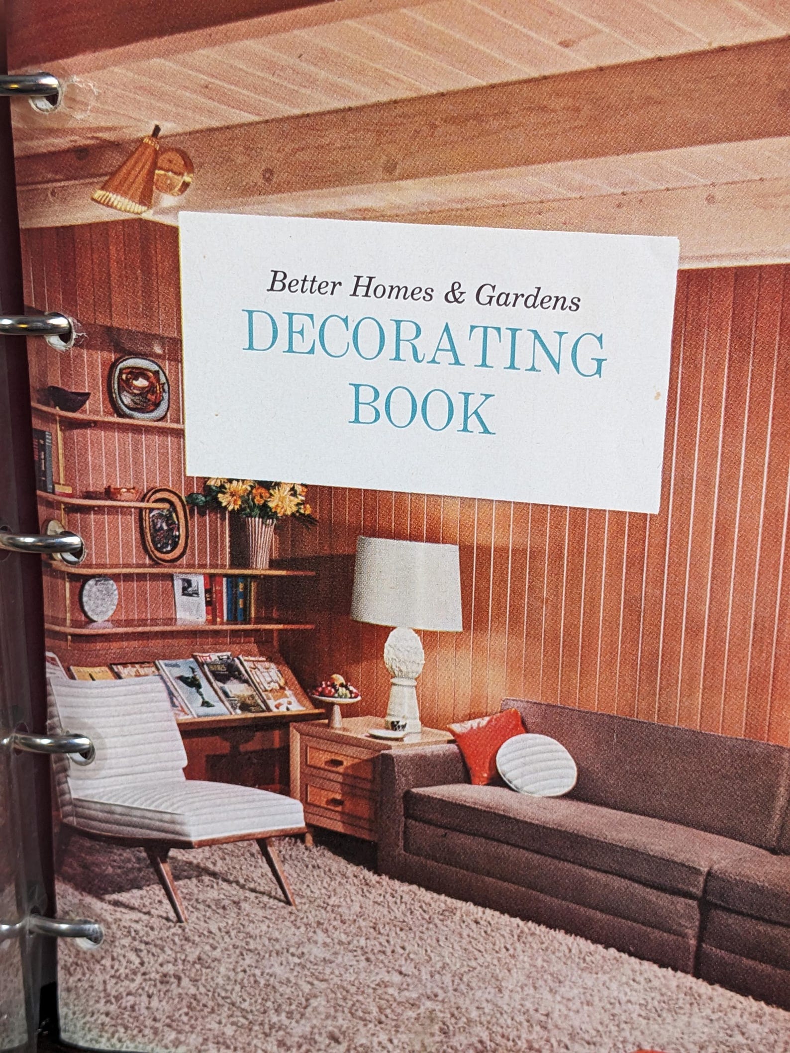 The Better Homes and Gardens Decorating Book, 1956, Mid Century Decor ...