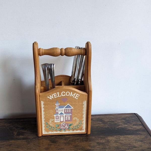 Flatware Caddy - Etsy