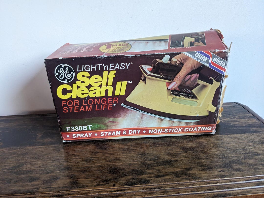 General Electric Vintage Steam Iron, Light 'n Easy, 1970's - Etsy