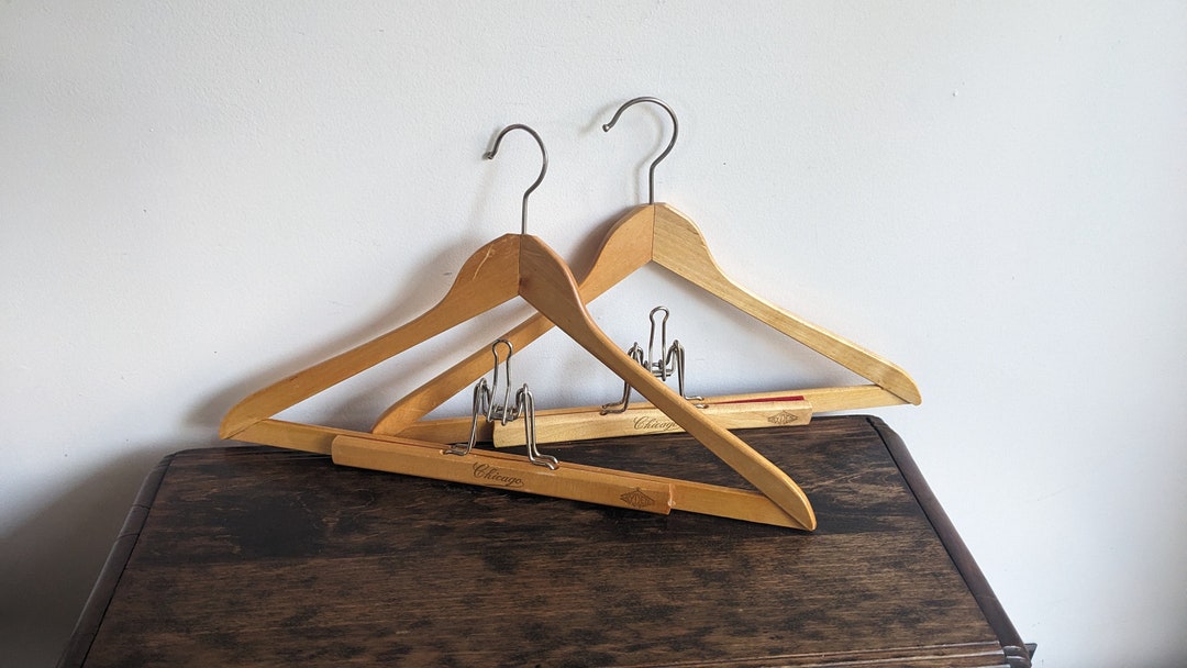 Wooden Suit Hangers Set of 2 Ryden, Sweden - Etsy