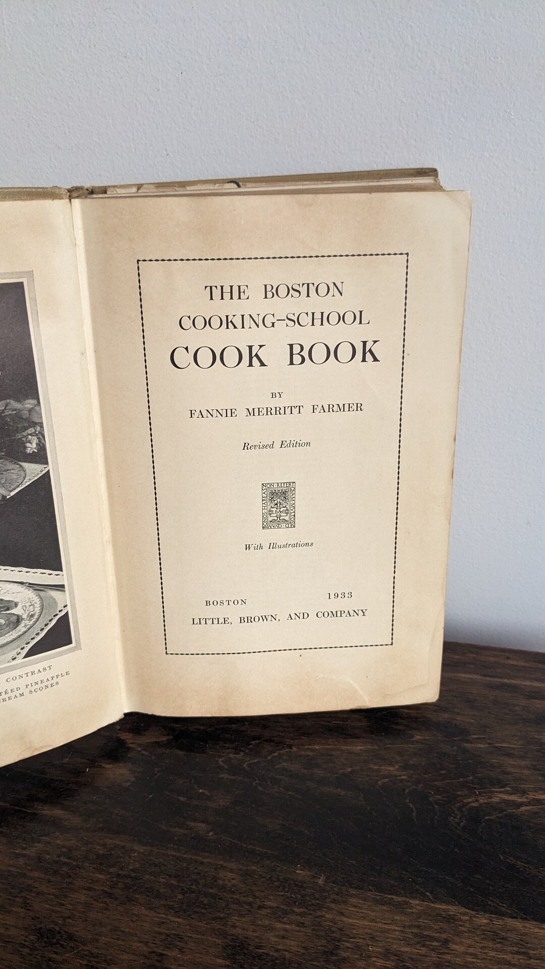 Fannie Farmer the Boston Cooking School Cook Book 1933 - Etsy