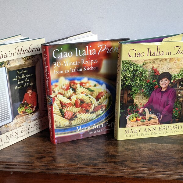 Italian Cookbooks - Etsy