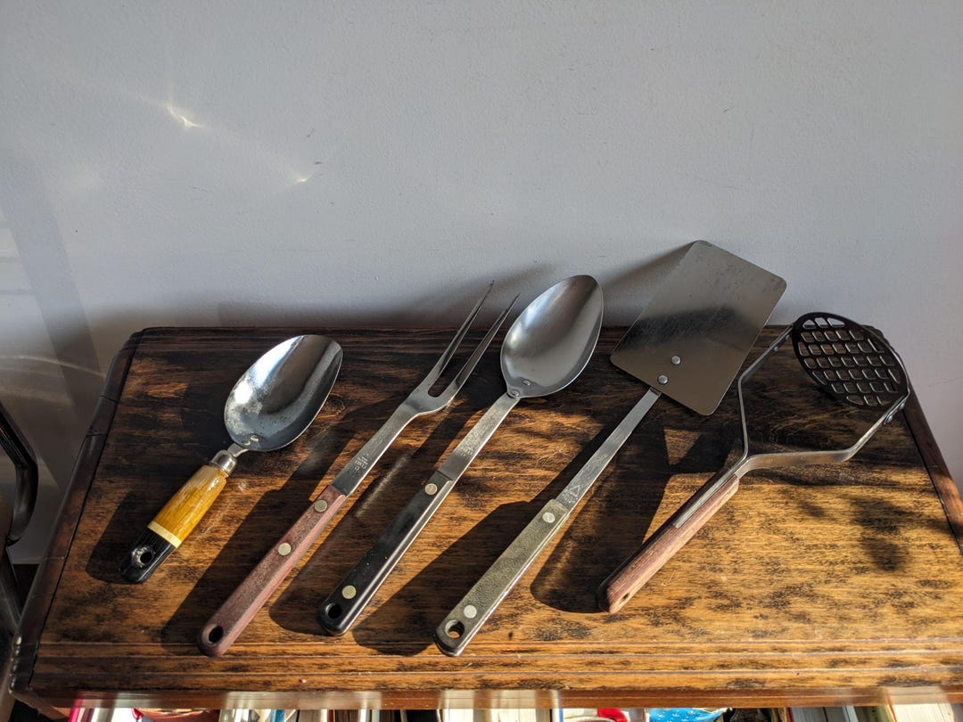 Vintage Flint and Ekco Cooking Utensils (bb) - Etsy