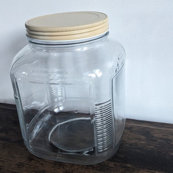 Large Glass Jar - Etsy
