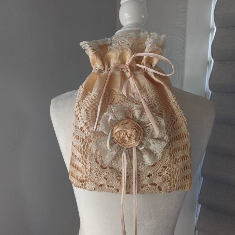 Lace Lingerie Bag - Etsy
