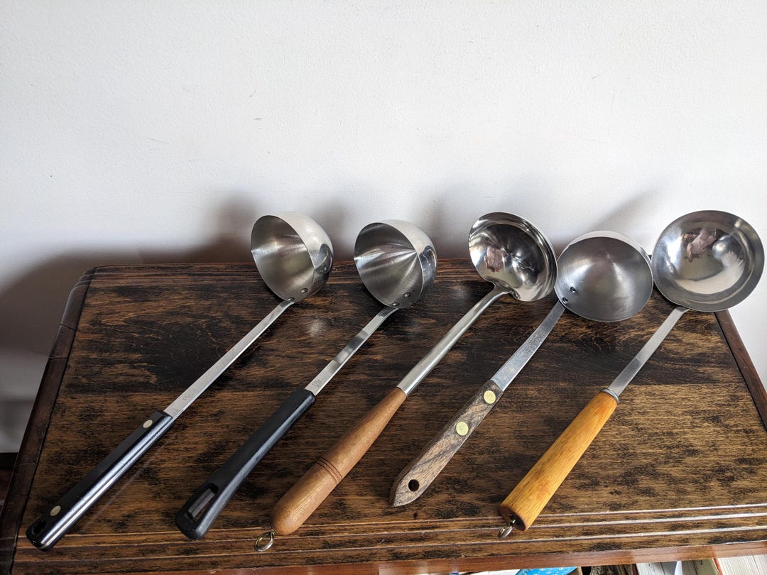 Vintage Kitchen Ladles, Cooking Utensils (4) - Etsy