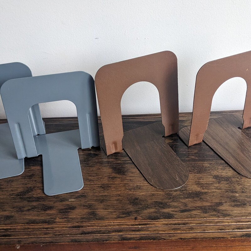 Metal Bookends - Etsy
