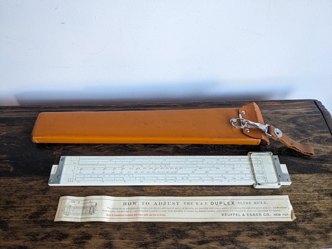 Vintage Slide Ruler Calculator Made by Keuffel & Esser Co. N.Y. - Etsy