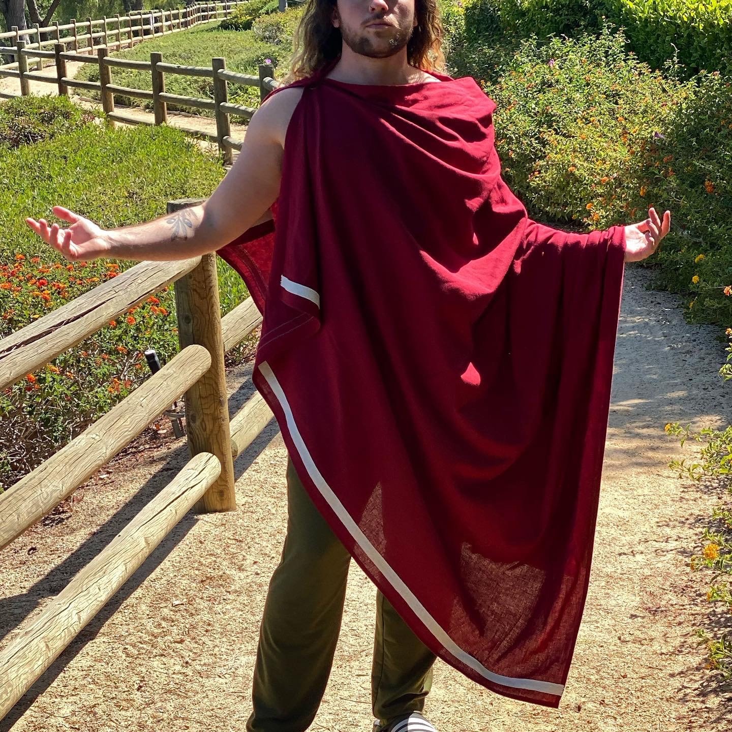 Ancient Greek Chlamys Terracotta Figure Are Wearing Chlamys And Chiton