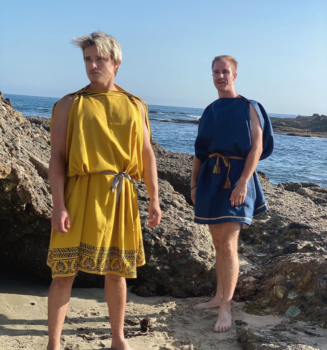 Short Chiton Ancient Greek Reenactment - Etsy