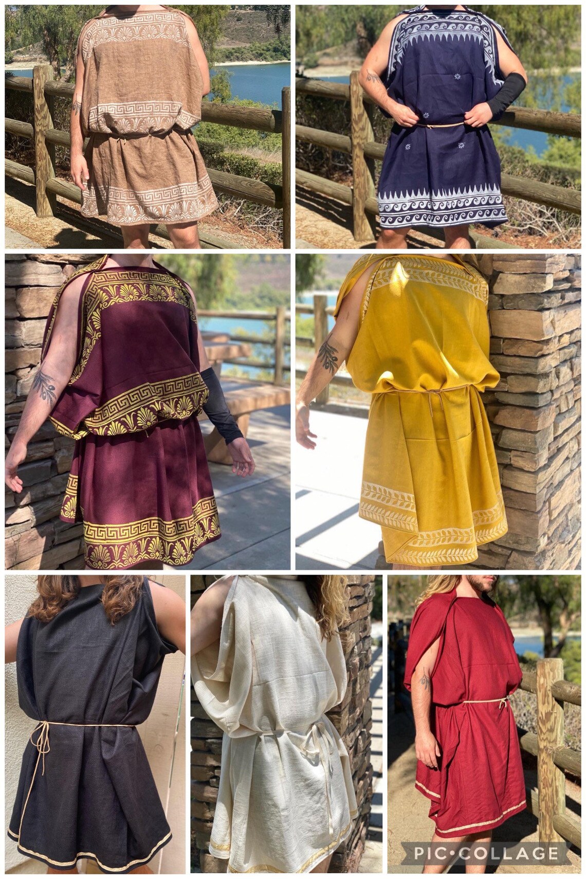 Chiton Ancient Greek Reenactment - Etsy