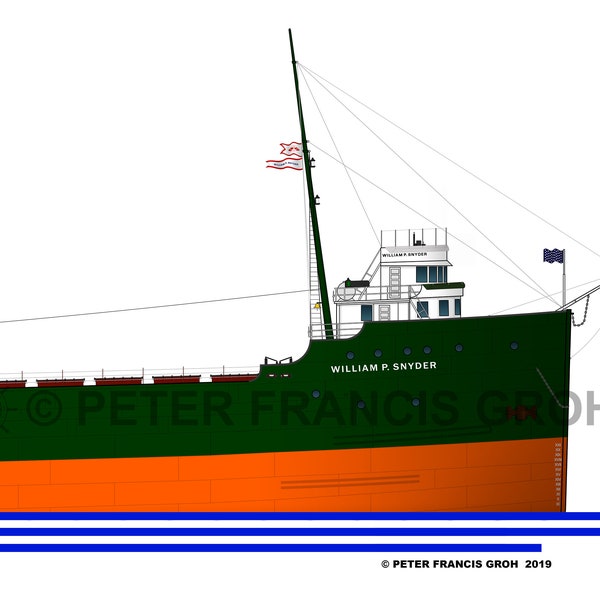 Great Lakes Freighter Art - Etsy