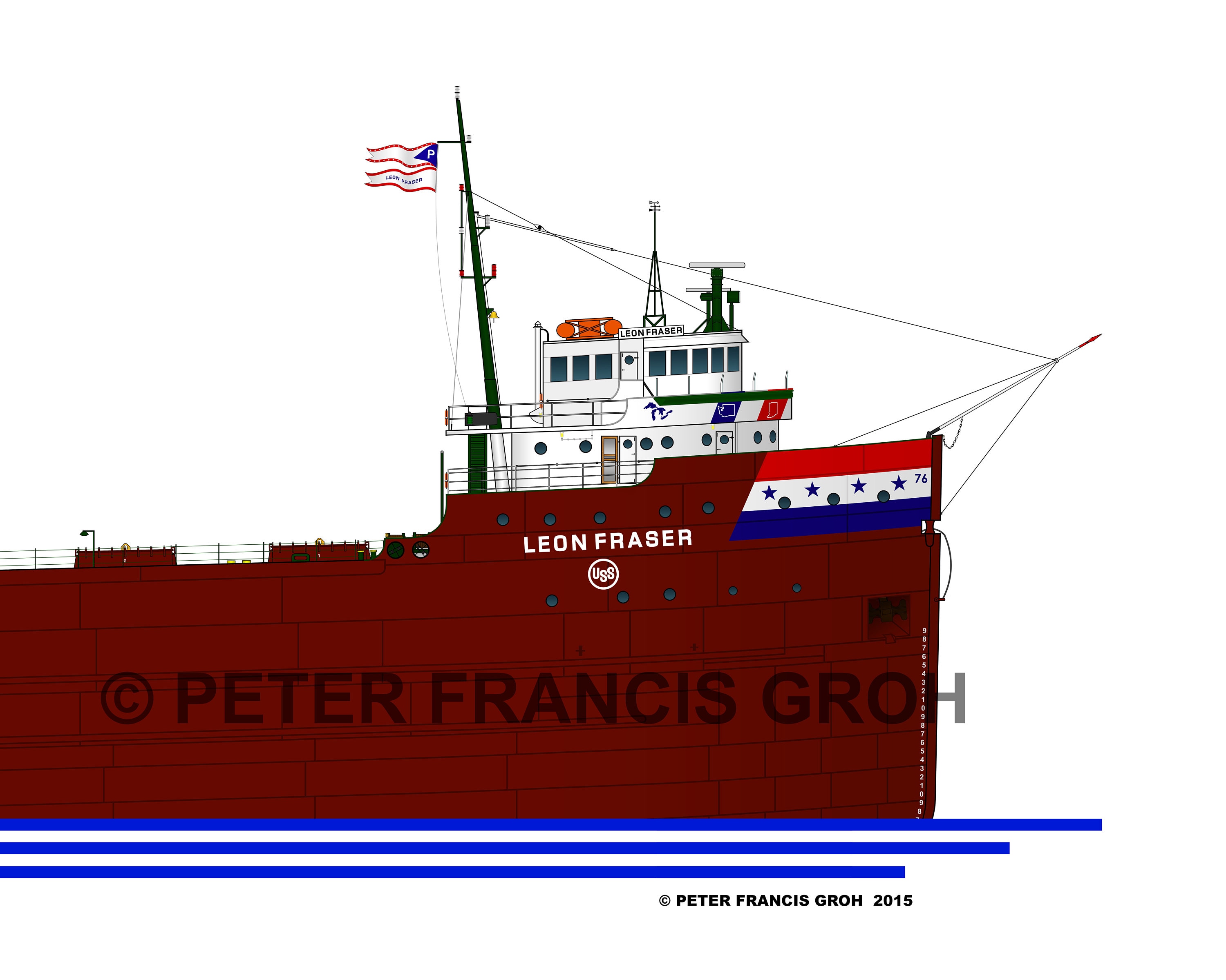 Digital Art & Collectibles Drawing & Illustration 1976 Great Lakes ...