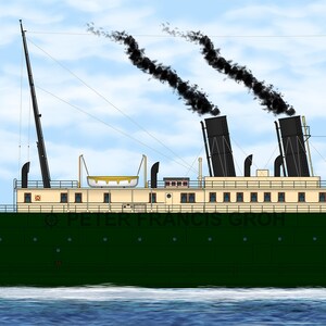 Great Lakes Freighter Ship Ferry City of Milwaukee (1930) - Etsy