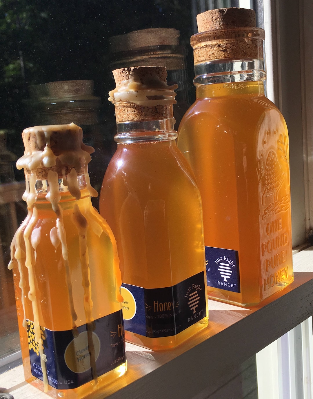 Orange Blossom Honey in Corked Glass Muth Jars - Etsy
