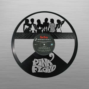 Pink Floyd Theme 2 - Carved Vinyl Record Art for Special Occasions ...