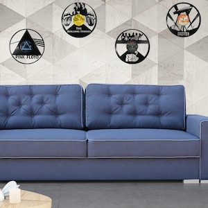 Led Zeppelin - Laser Cut - Carved Vinyl Record Art - Music Gift for ...