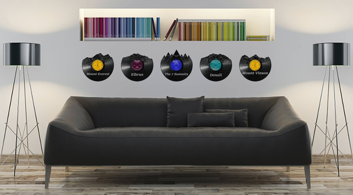 Mount Everest - Laser Cut - Carved Vinyl Record Art - Music Gift for ...