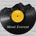 Mount Everest - Laser Cut - Carved Vinyl Record Art - Music Gift for ...