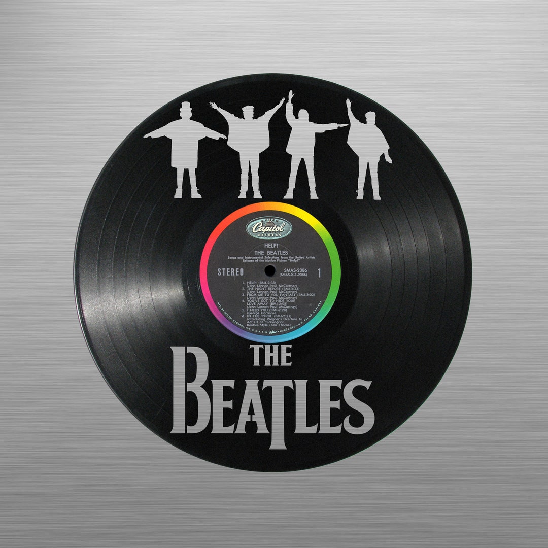 The Beatles 3 - Carved Vinyl Record Art for Special Occasions: Birthday ...