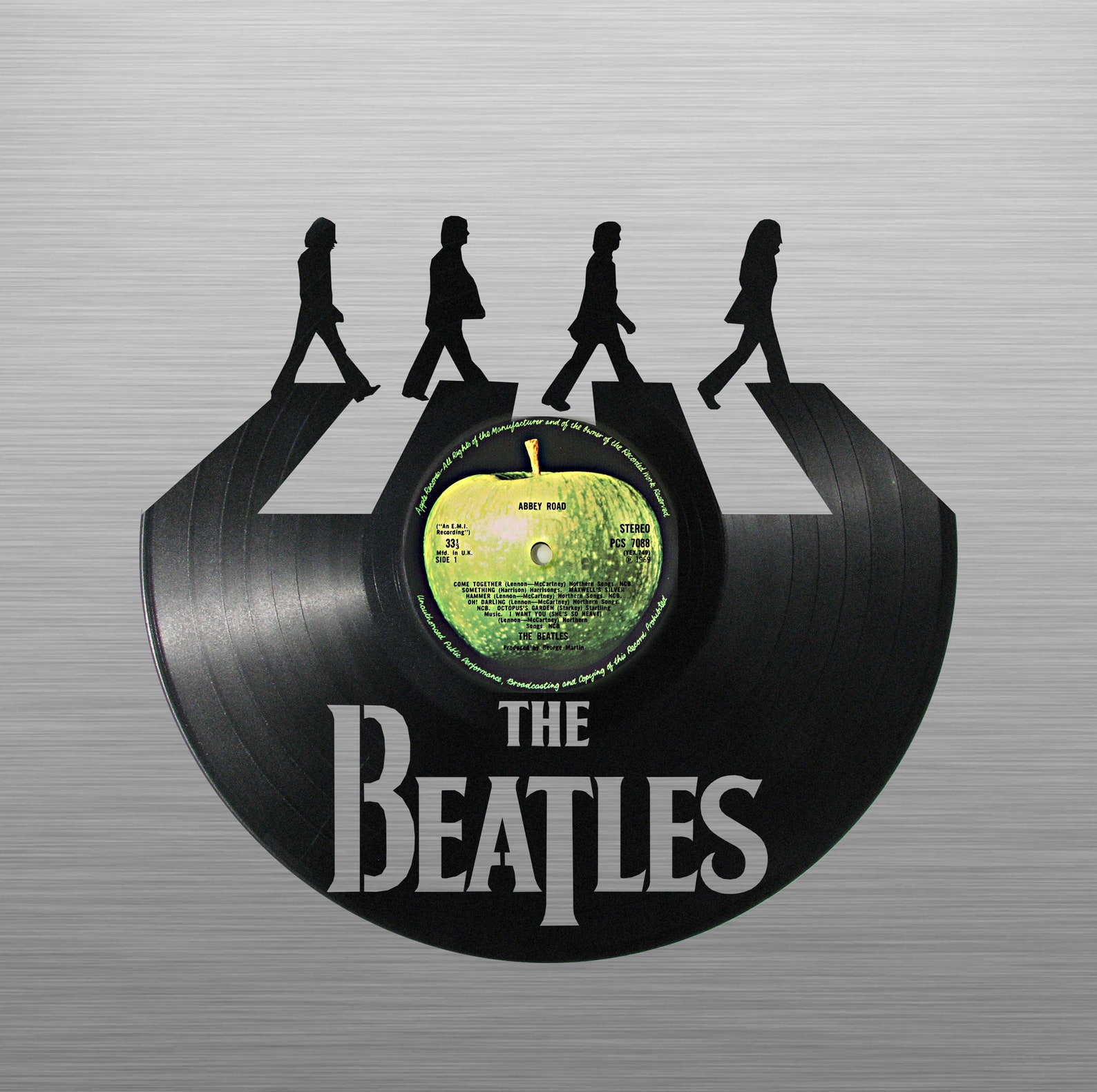 The Beatles 1 Laser Cut Carved Vinyl Record Art Music - Etsy