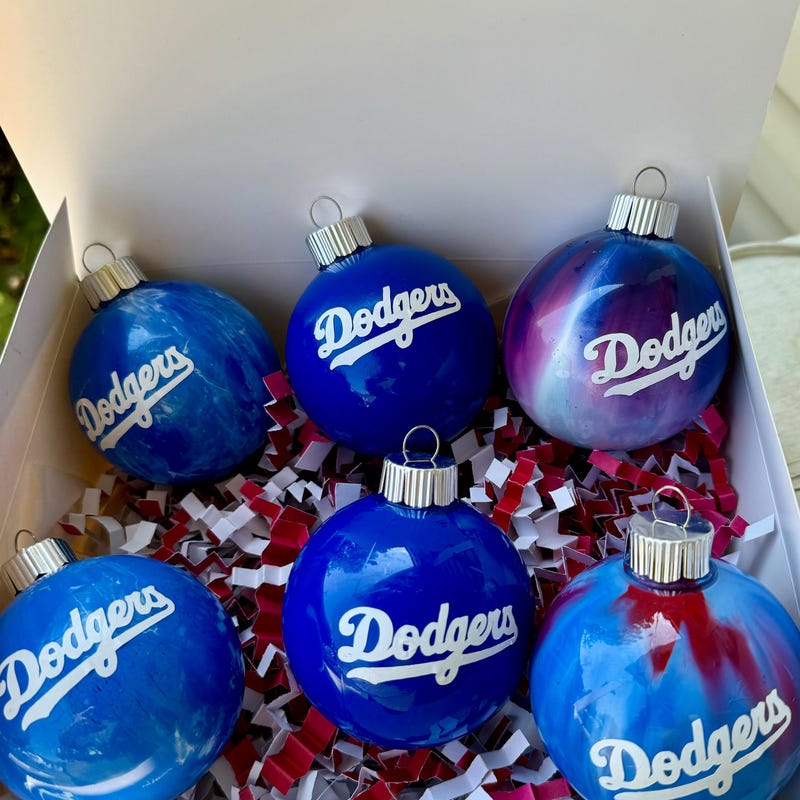 Dodgers Ornament - Etsy