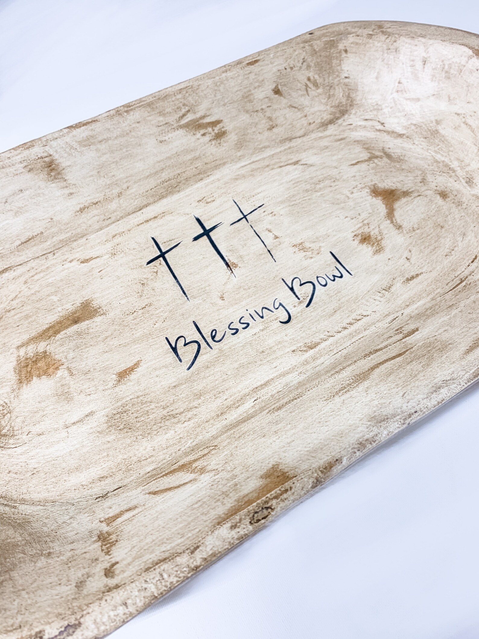 Prayer Bowl Blessing Bowl Wood Dough Bowl Prayer Bowl Unique Gift ...