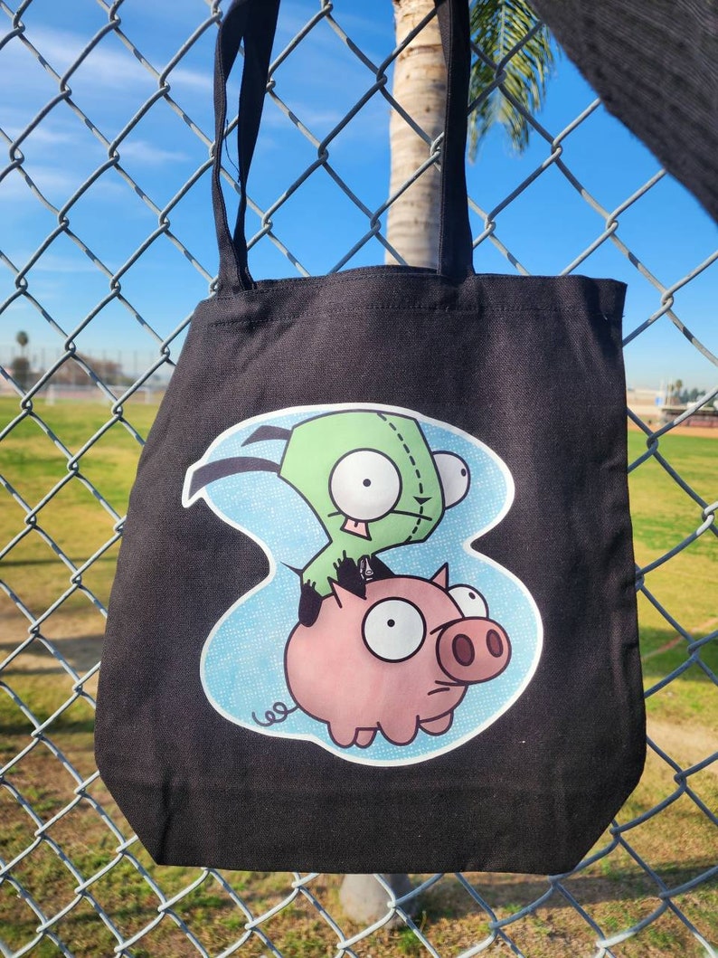 Invader Zim Gir Tote Bag - Etsy